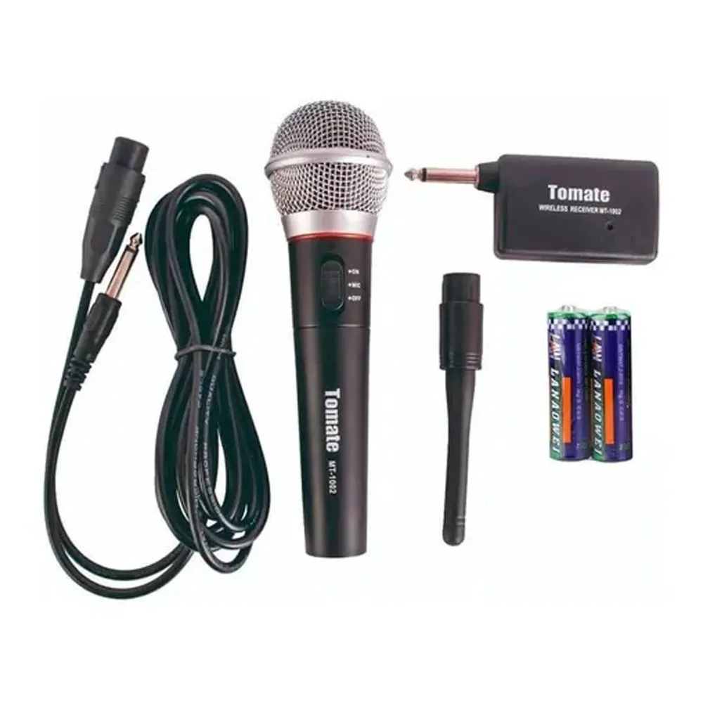 Microfone Wireless Sem Fio Profissional | Shopee Brasil