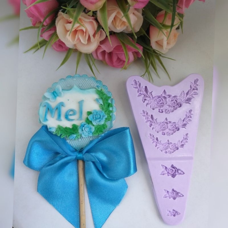 molde de silicone ramo de flores | Shopee Brasil