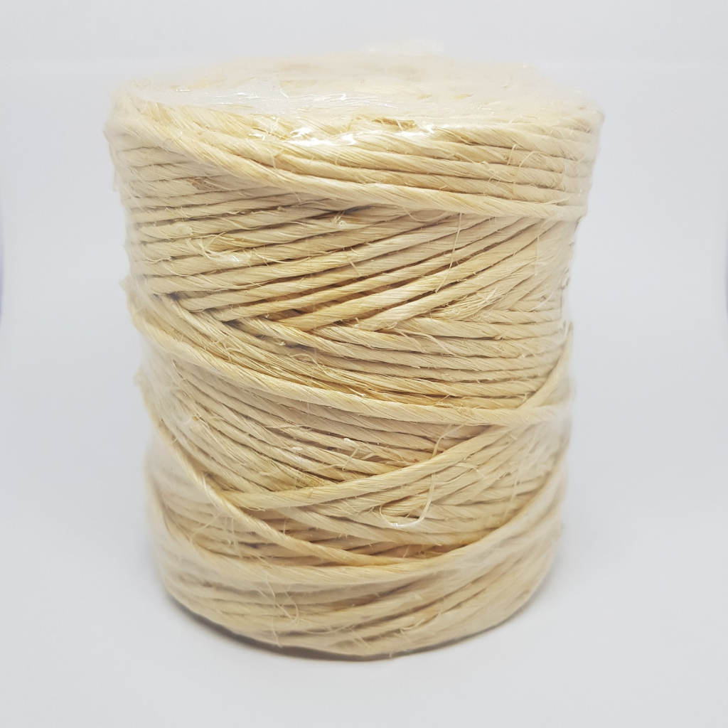 Fio Cordão de Sisal Espessura 3mm Rolo Com 20 Metros | Shopee Brasil