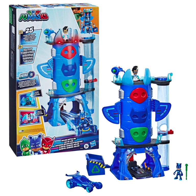 Boneco Pj Masks Quartel General Deluxe - Hasbro F2101 | Shopee Brasil