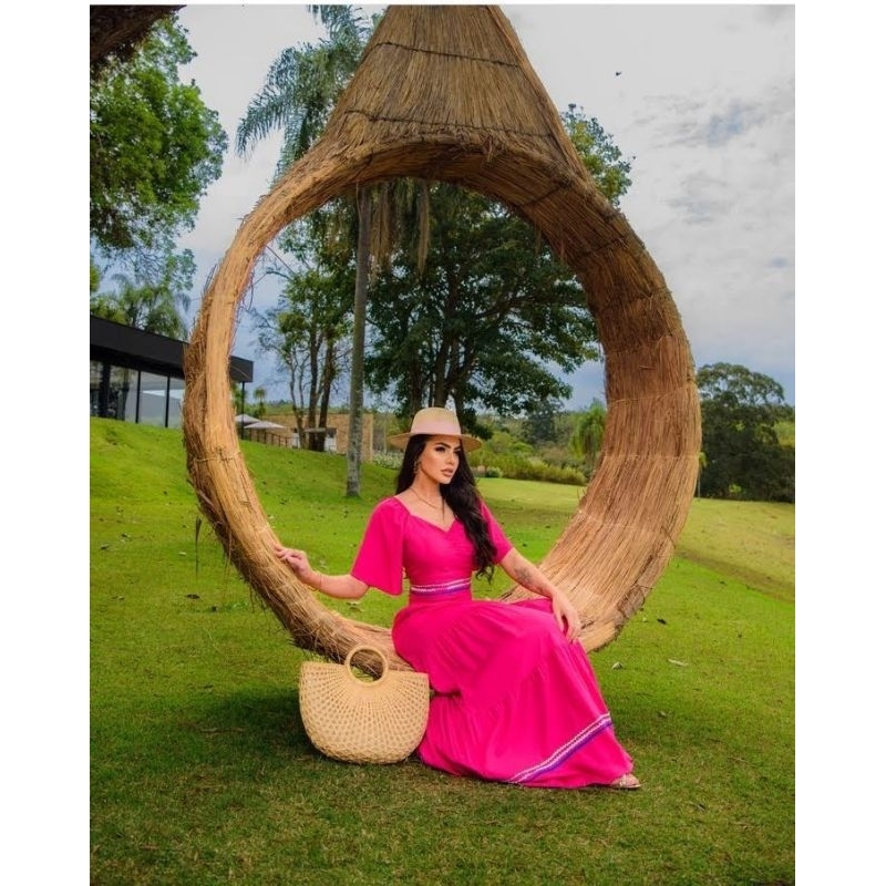 CONJUNTO TRÊS MARIA LONGO | Shopee Brasil