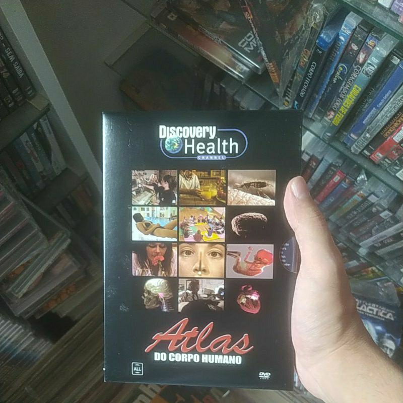 Dvd Box Atlas do corpo Humano - 4 volumes | Shopee Brasil