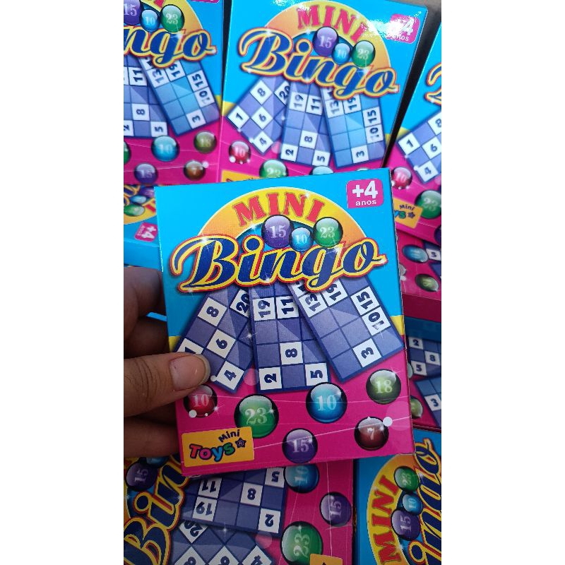 Mini Bingo Infantil | Shopee Brasil