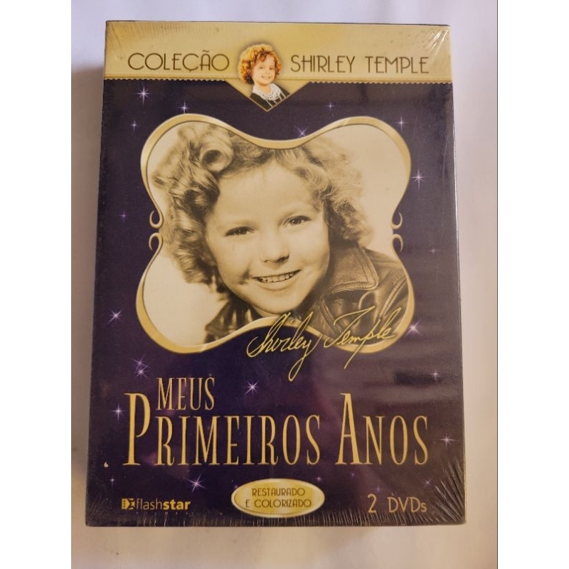 DVD MEUS PRIMEIROS ANOS SHIRLEY TEMPLE ORIGINAL LACRADO | Shopee Brasil