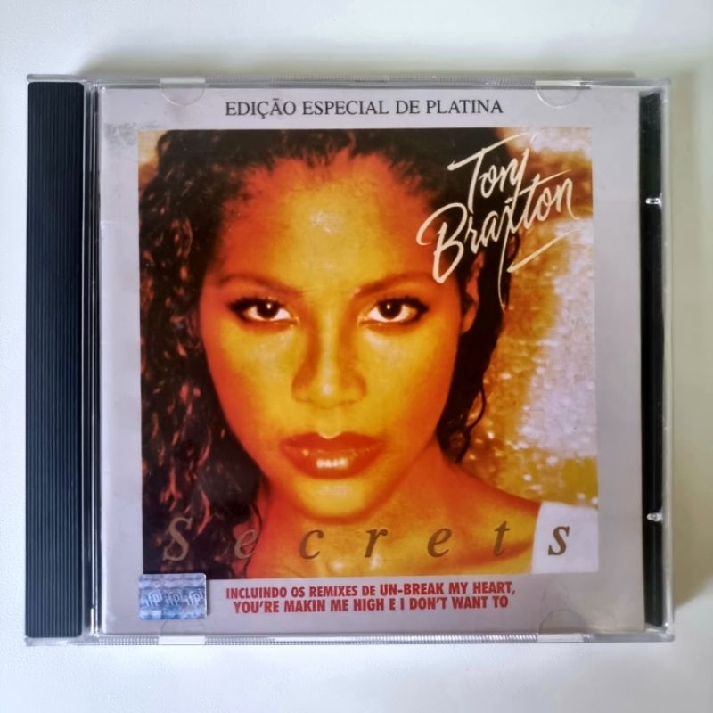 CD Toni Braxton Secrets Edição Especial de Platina | Shopee Brasil