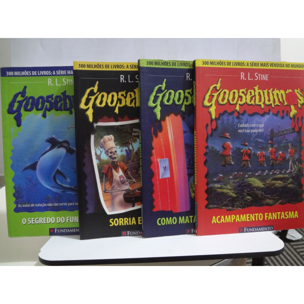 Livros de R. L. Stine Goosebumps o Segredo do Fundo do Mar ...