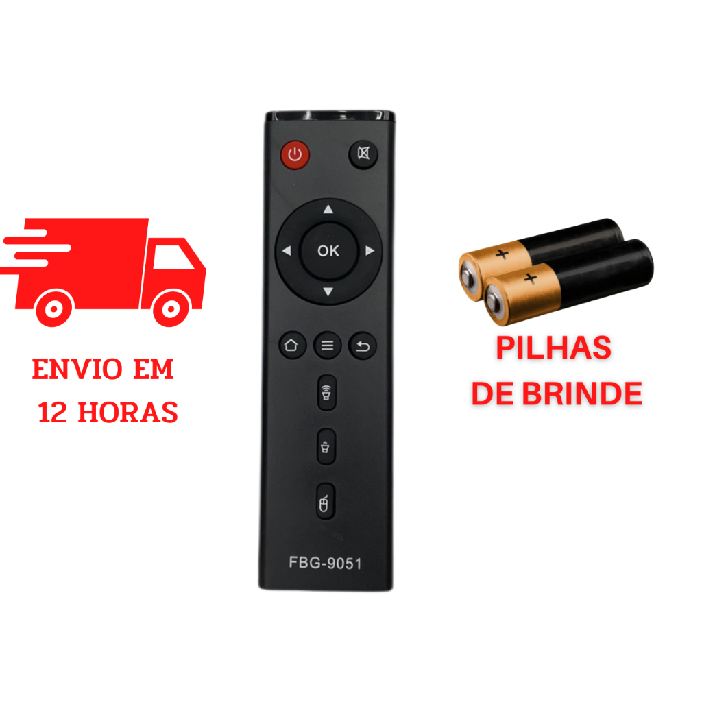 Controle Remoto universal TV BOX Tx2 Tx3 Tx5 Pro Tx6 Tx9 /tx9 Pro ...