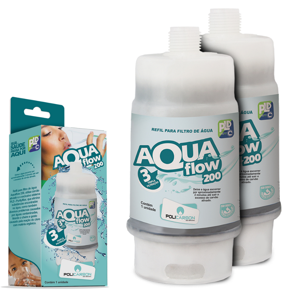 Filtro De Agua Refil Aquaflow 200 AP CUNO - Kit 2 | Shopee Brasil