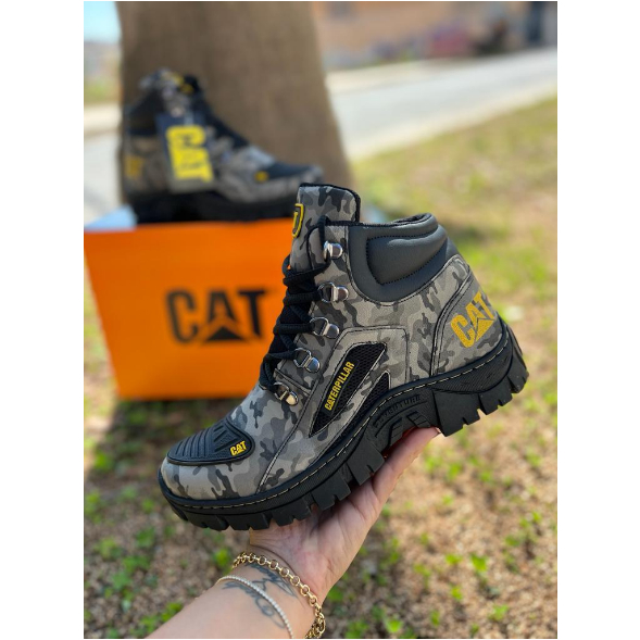 Bota CAT Caterpilar Adventure Aventura Dia a Dia | Shopee Brasil