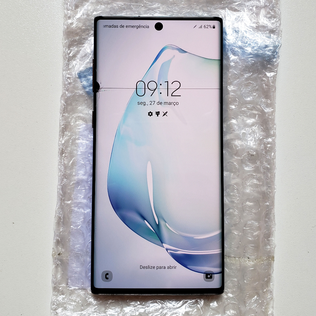 Celular Usado Samsung Galaxy NOTE 10 256GB Leia o Anuncio - Escorrega o ...