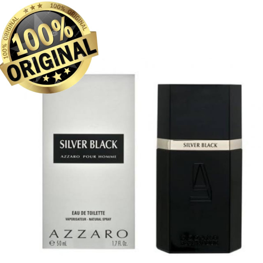 Perfume Azzaro Silver Black Original | Shopee Brasil