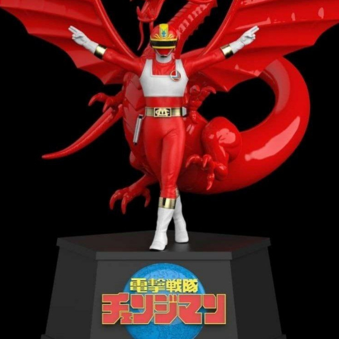 Esquadrao Changeman Dragon Pegasus Phoenix Griffon Mermaid - Faz a Boa!