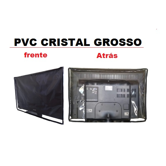 capa tv led aberto parede suport pvc master 0,20 mm | Shopee Brasil