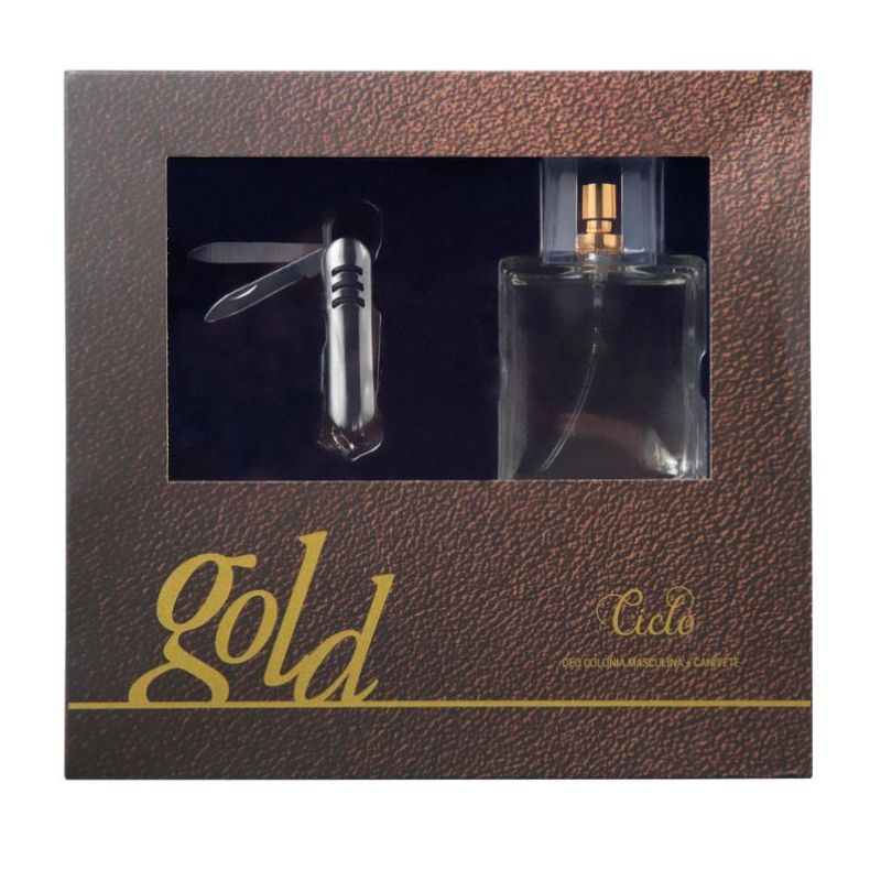 Kit I Man Gold ( Perfume 50 ml + Canivete ) - Ciclo | Shopee Brasil