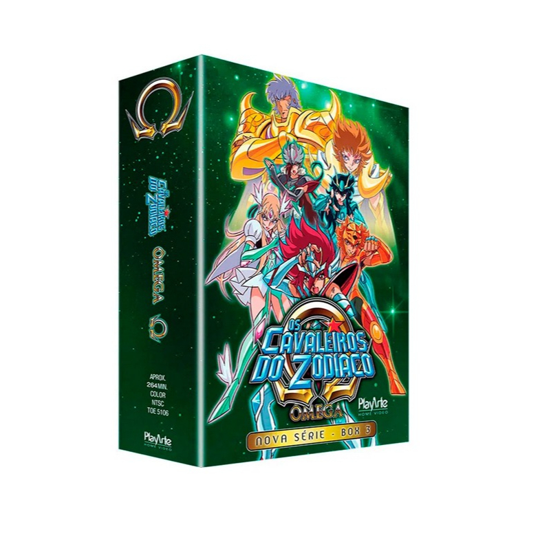Box Dvd Os Cavaleiros do Zodíaco Ômega Box 3 | Shopee Brasil