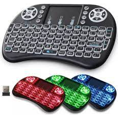 Mini Teclado Com Led Colorido Tv Box | Shopee Brasil