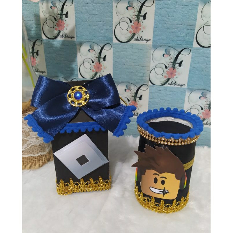 kit personalizado roblox ( 8 Itens) | Shopee Brasil