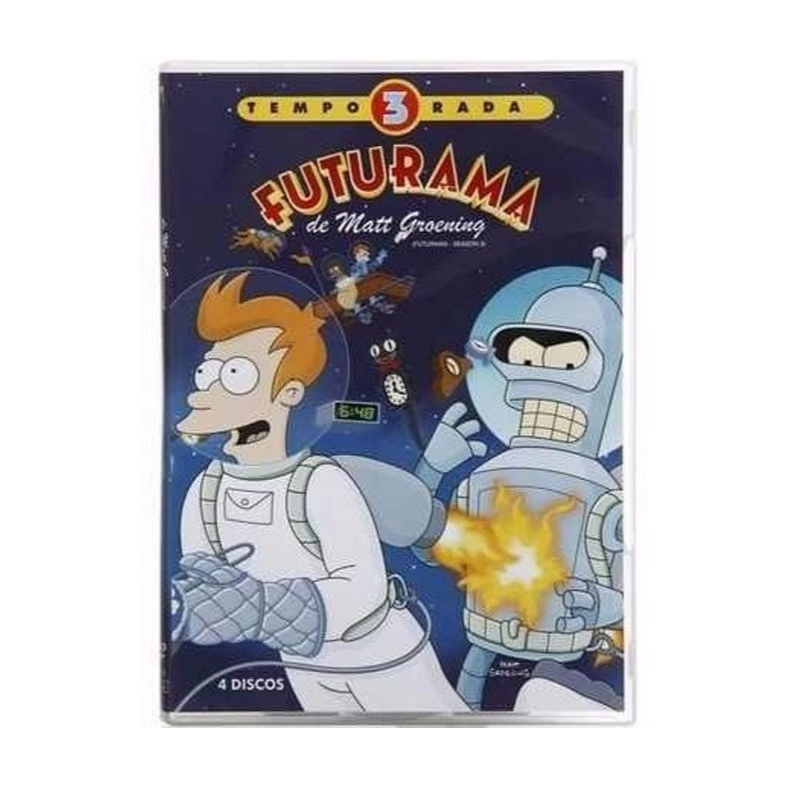 Box Futurama 3ª Temporada - Box Com 4 Dvds - Matt Groening - Novo ...
