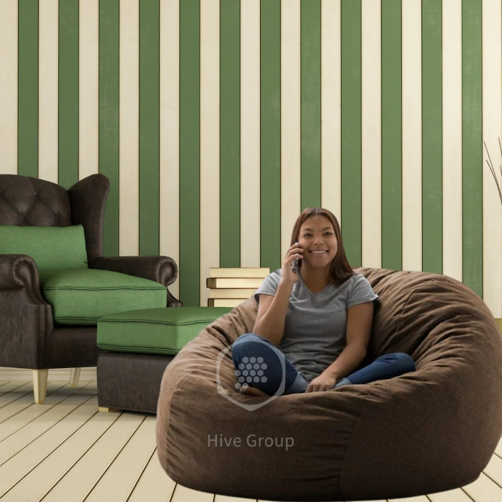 Puff Para Sentar Decoração Quarto Escritório Sala Lazer Confortável ...