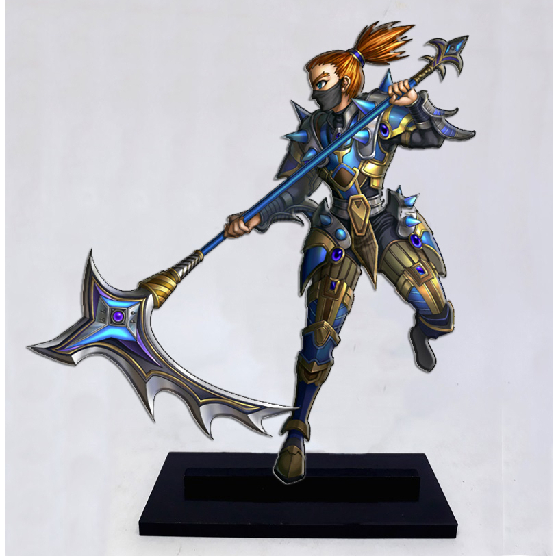 Personagem Pikeman Priston Tale com ou sem nick em MDF 22cm | Shopee Brasil