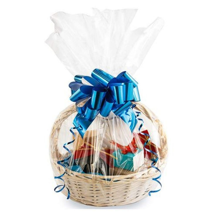 Saco Celofane para Cesta Transparente (pacote com 25un.) | Shopee Brasil