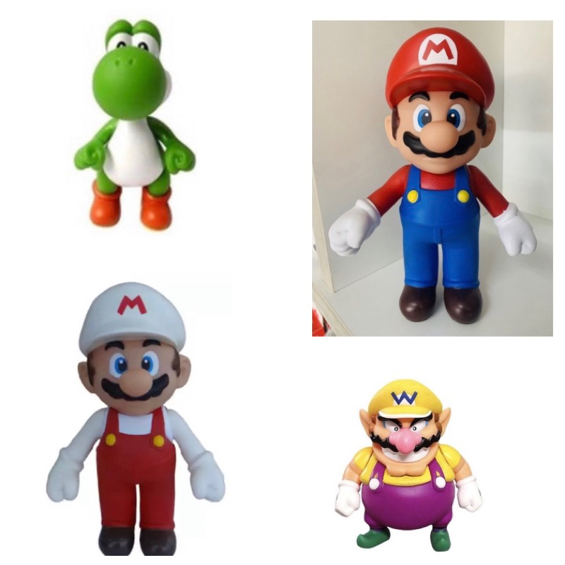 Boneco Super Mario Bross 22 cm - Action Figure | Shopee Brasil
