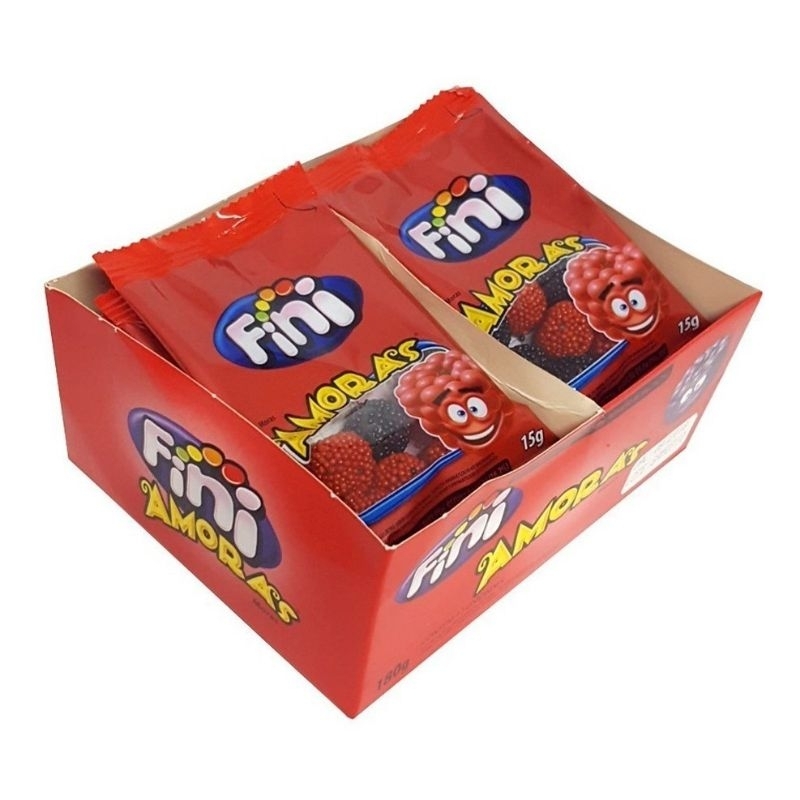 Caixa Mini Fini 180g com display com 12 unidades de 15g | Shopee Brasil