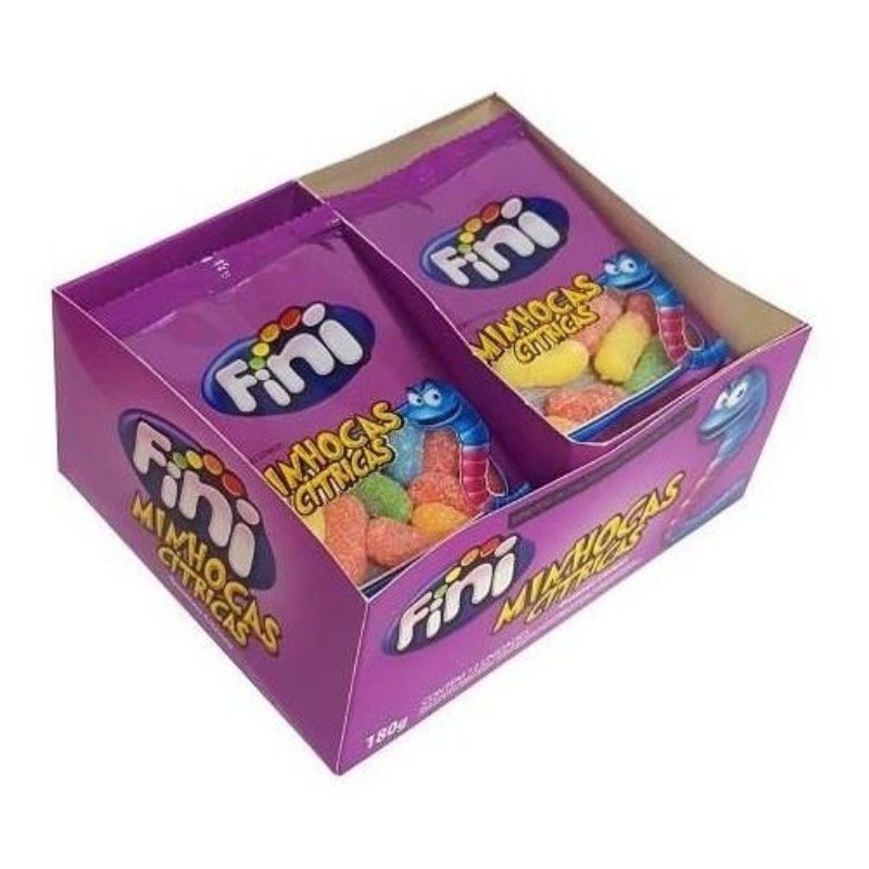 Caixa Mini Fini 180g com display com 12 unidades de 15g | Shopee Brasil