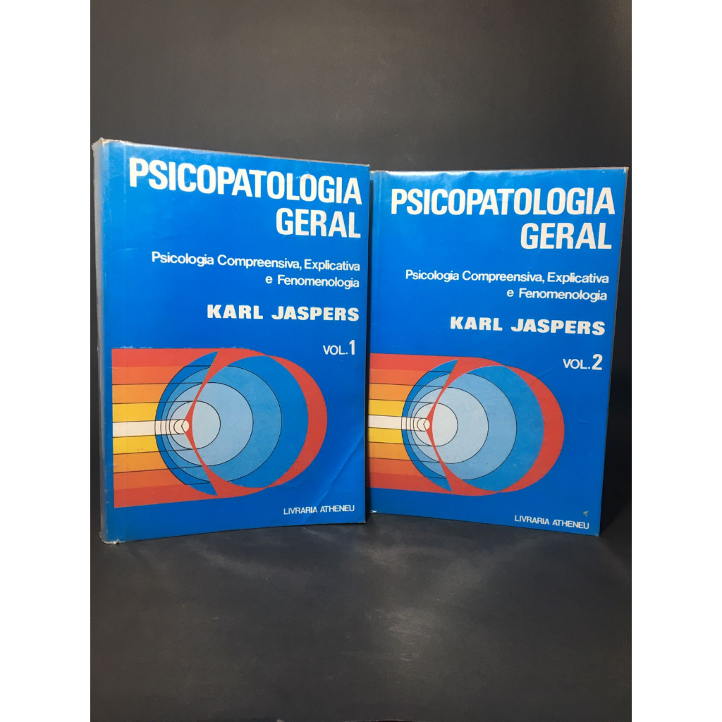 Livros: Psicopatologia Geral - Psicologia Compreensiva, Explicativa e ...