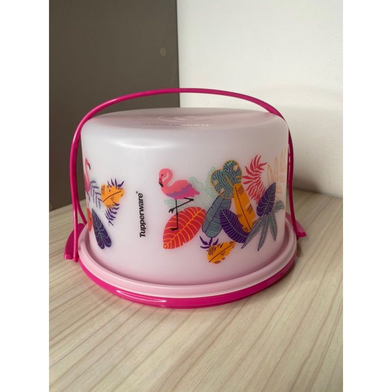Big cake flamingo tupperware | Shopee Brasil