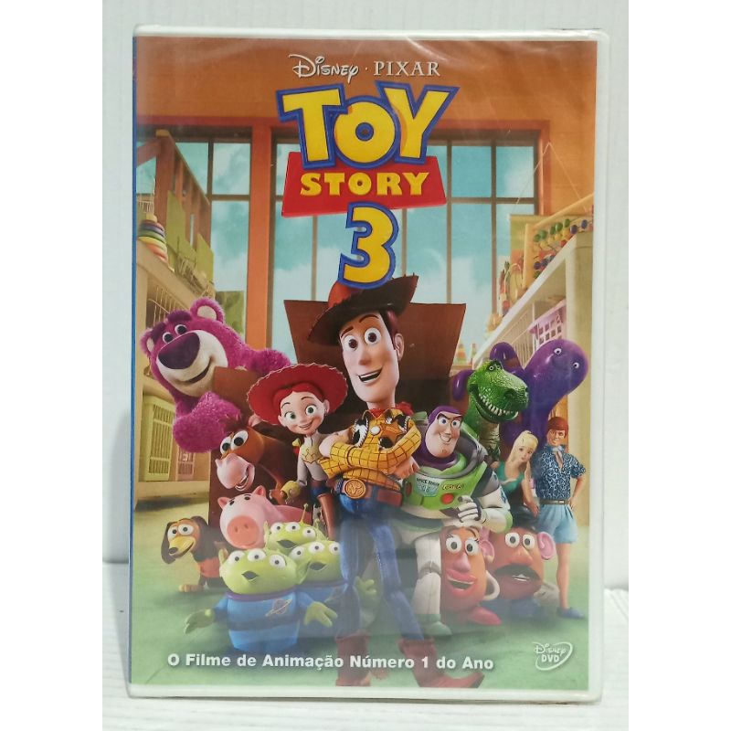 Dvd Toy Story 3 (Novo/Original/Lacrado) | Shopee Brasil