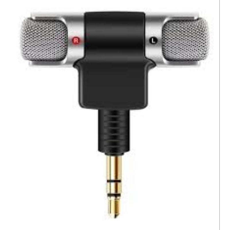 Mini Microfone Stereo P2 Alta Distancia De Captura Celular Pc Notebook ...