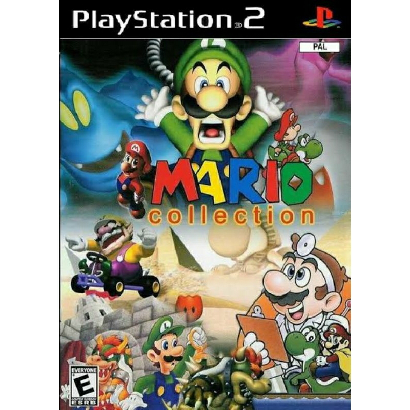 Super Mario Collection jogos de PS2 com capinha e encarte | Shopee Brasil