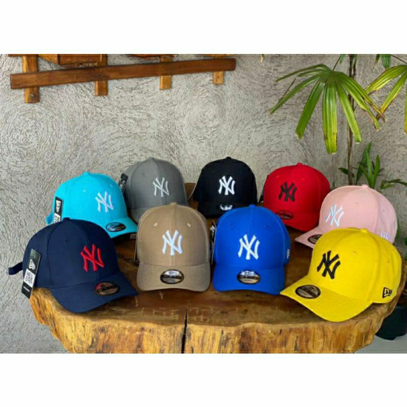 Boné New Era New York Destroyed Rasgadinho Rasgado Aba Curva New York ...