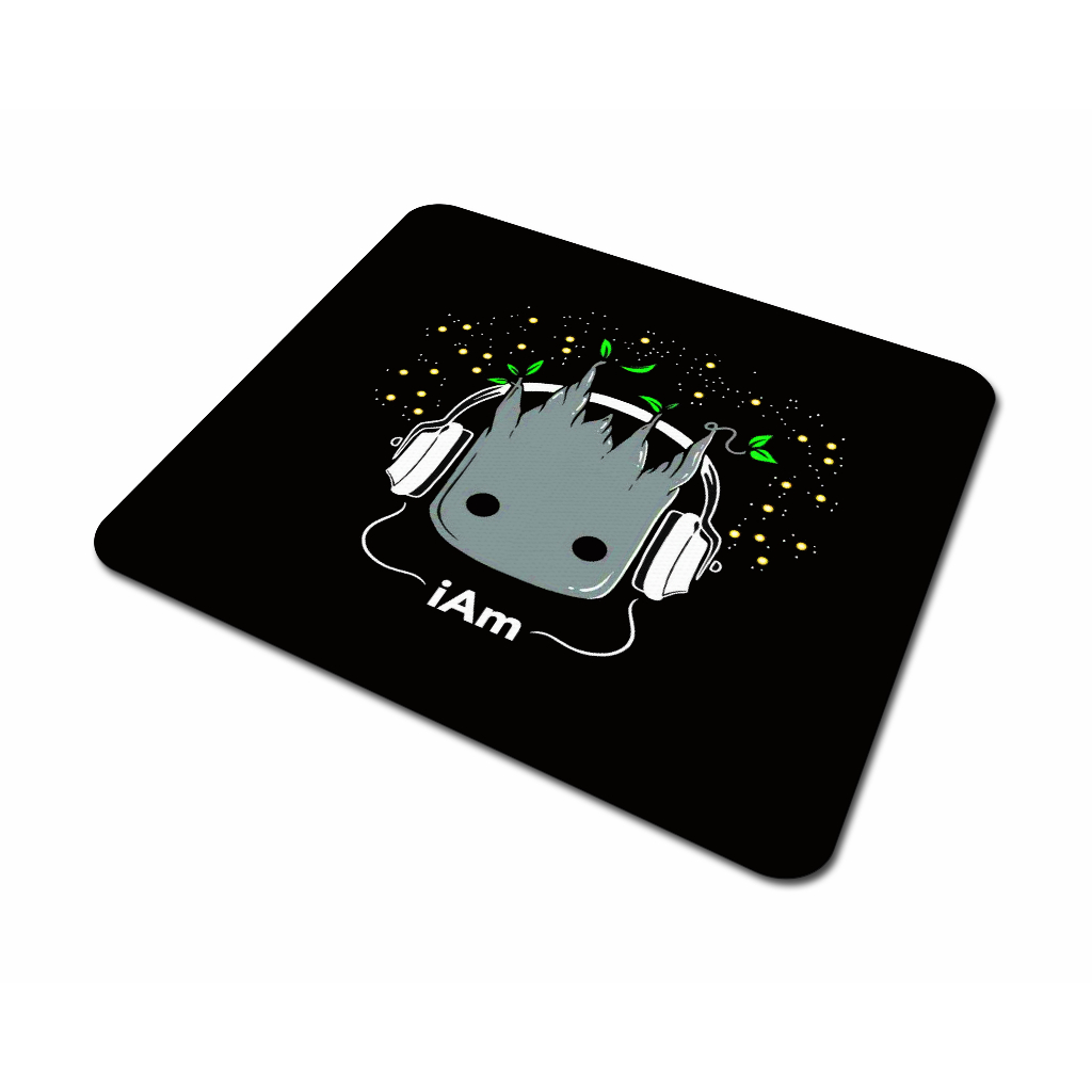 Mouse Pad Baby Groot Decoração Geek Neoprene 19cm x 3mm | Shopee Brasil