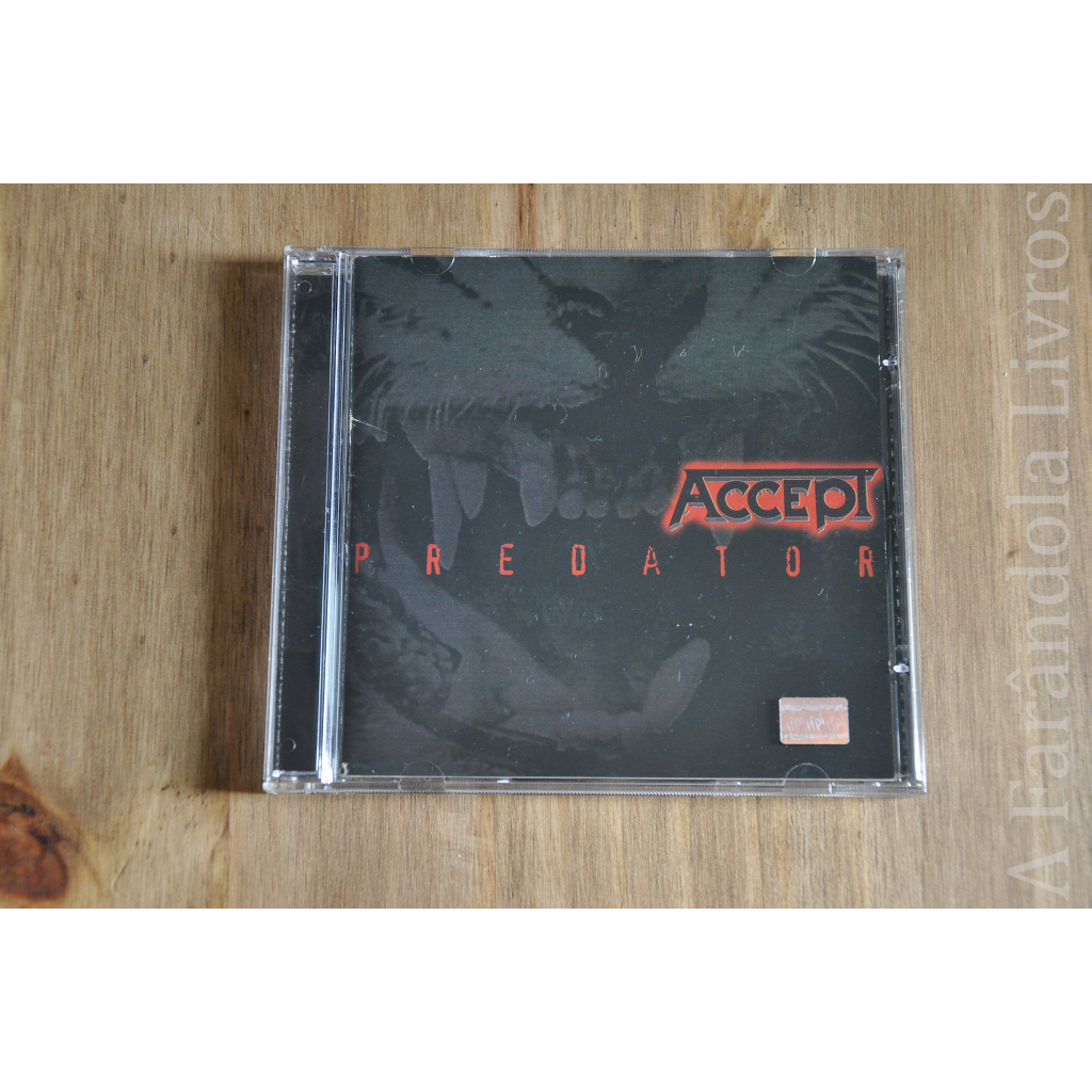 CD Accept Predator | Shopee Brasil