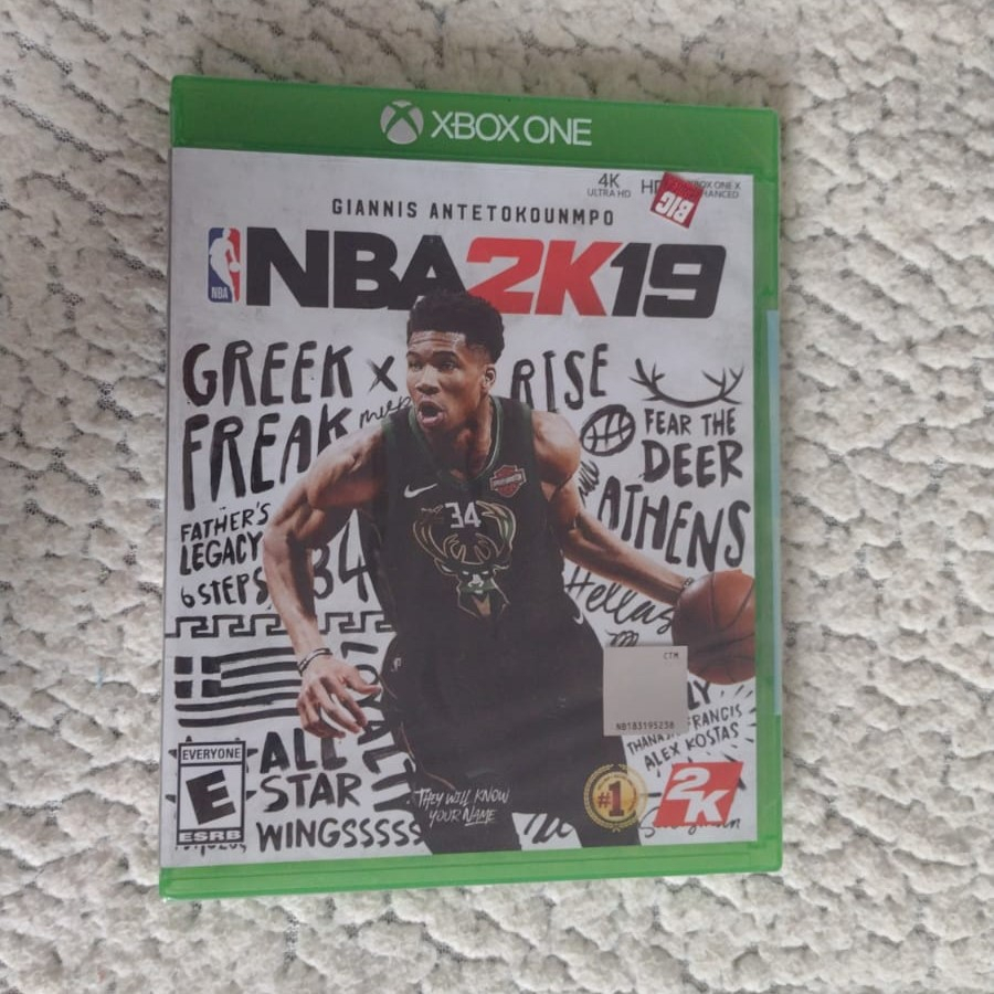 Jogo NBA 2K19 Xbox One Mídia Física Original Lacrada | Shopee Brasil