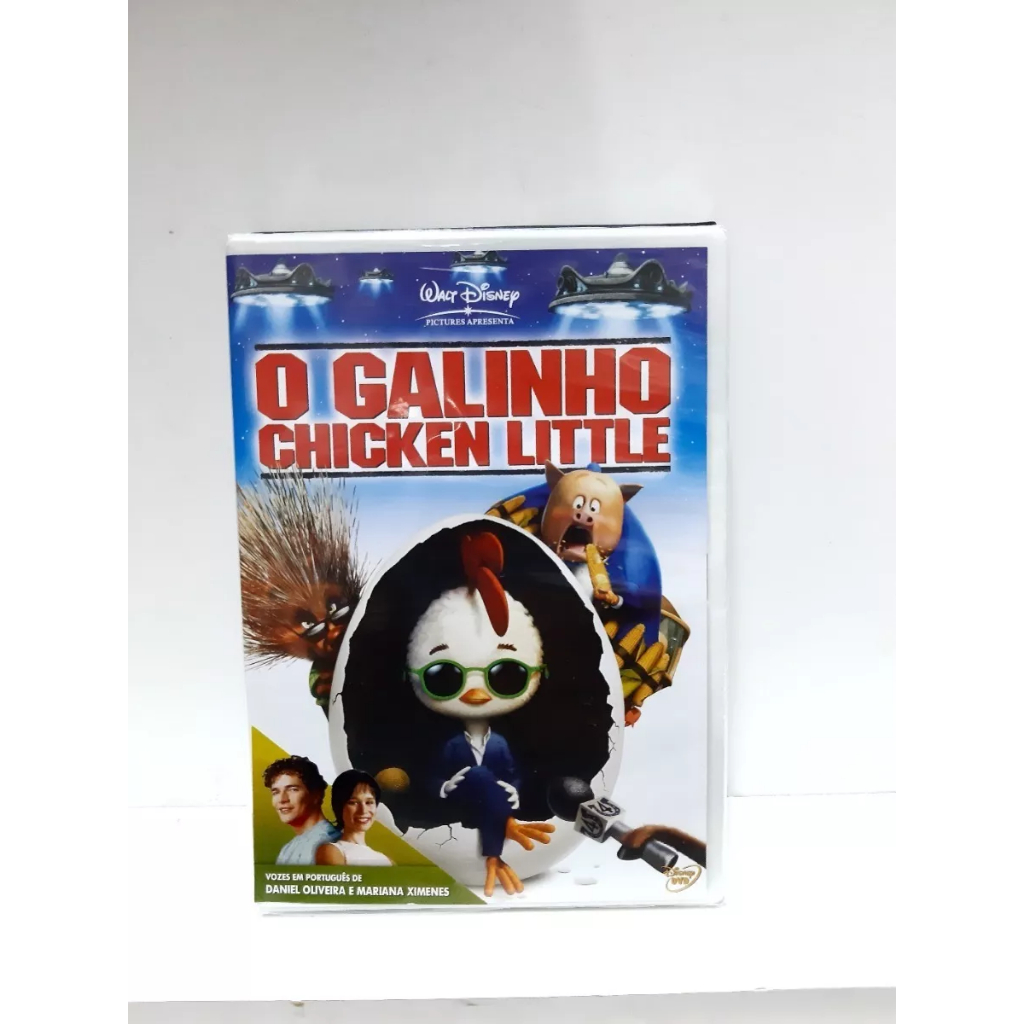 dvd O Galinho Chicken Little | Shopee Brasil