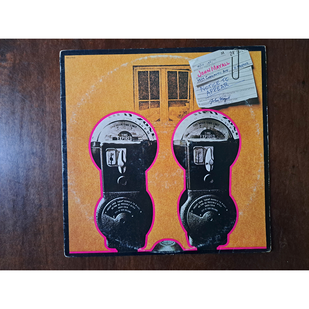 Lp Vinil John Mayall Notice To Appear (imp. USA) | Shopee Brasil