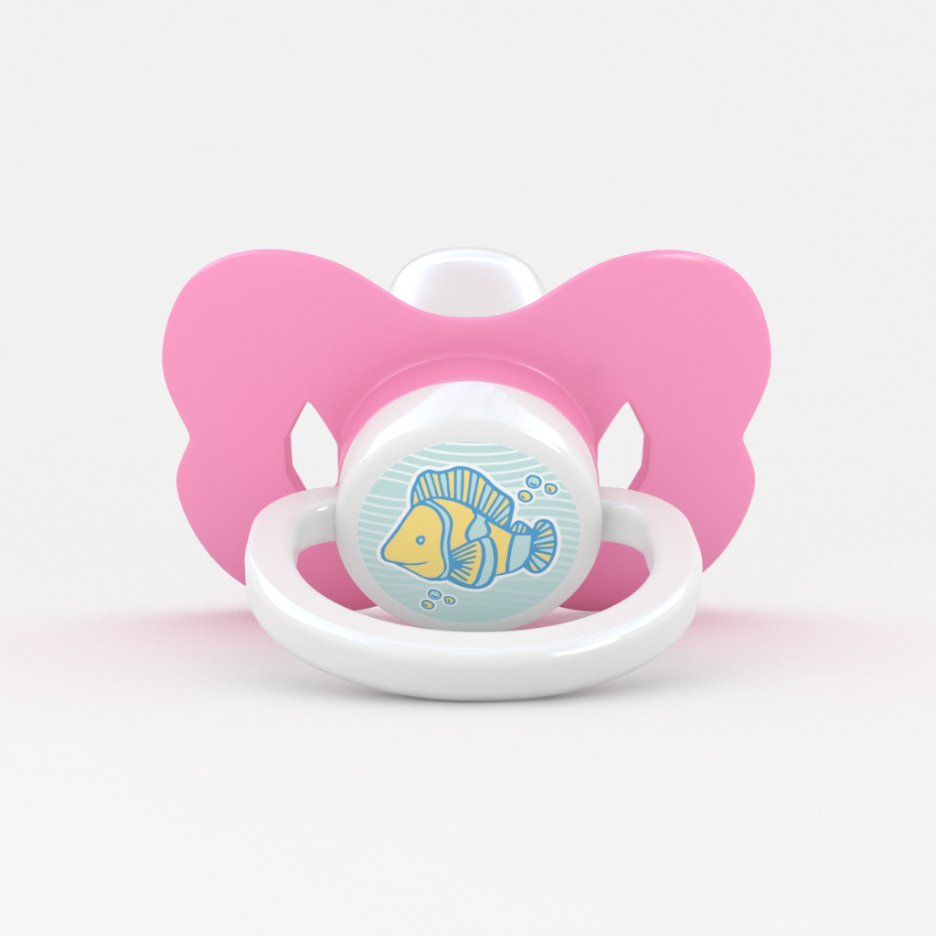 Chupeta Mamita Borboleta Bico de Silicone Anatômico Blister Caixa c/12 ...