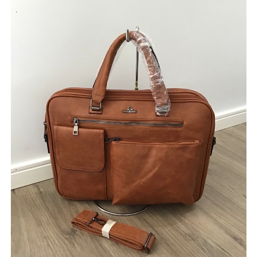 Bolsa Pasta para Notebook de até 15.6 polegadas Executiva Couro ...