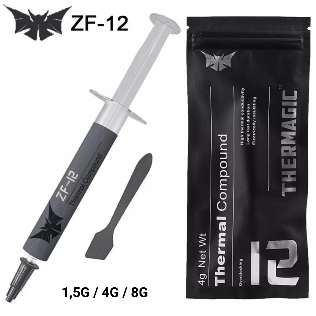 Pasta térmica thermagic zf-12 12w/mk | Shopee Brasil
