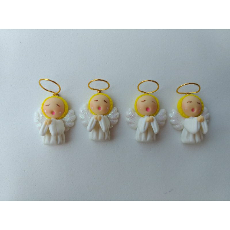 Mini anjinho apliques Biscuit(04un) | Shopee Brasil
