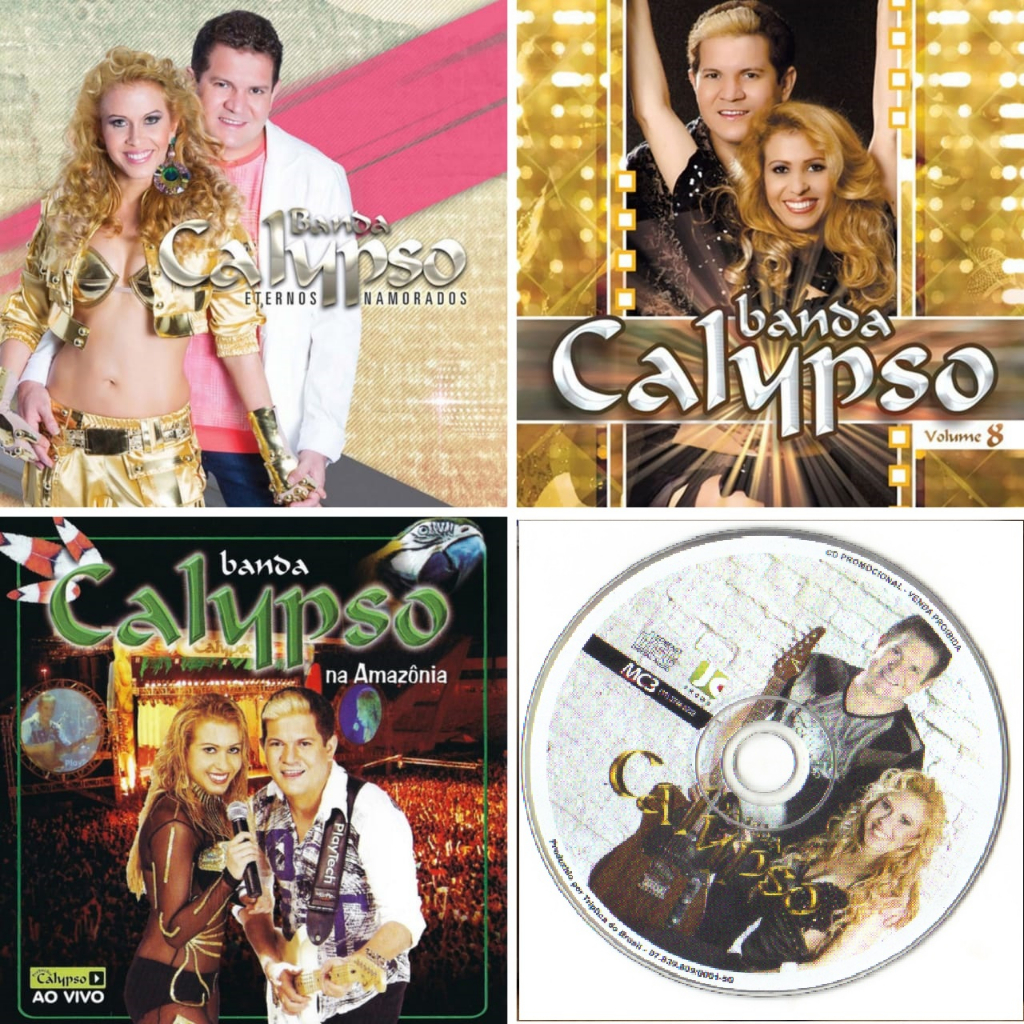 CD BANDA CALYPSO OPÇÕES & DETALHES NA DESCRIÇÃO | Shopee Brasil