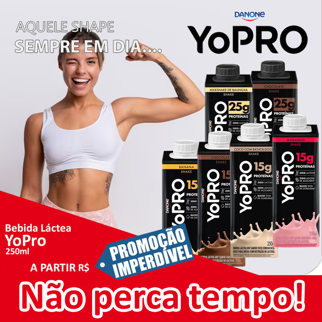 YOPRO 15G 250ML - TODOS OS SABORES | Shopee Brasil