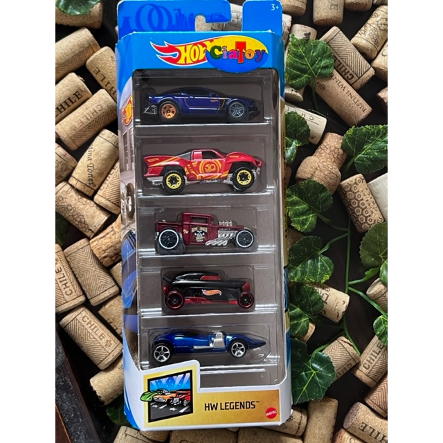 Hot Wheels - Pack 5 HW LEGENDS | Shopee Brasil