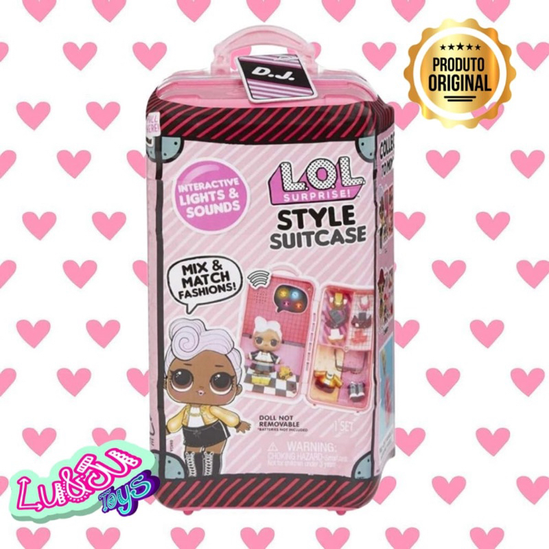 Lol Surprise Style Suitcase DJ | Shopee Brasil