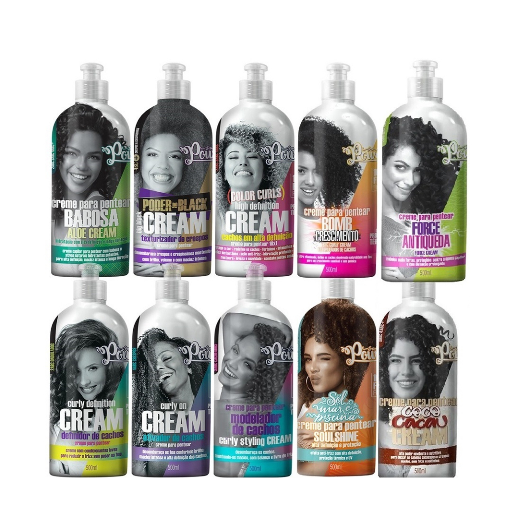Creme de Pentear Soul Power 500ml Curvaturas | Shopee Brasil