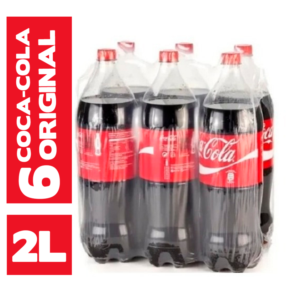 Kit 6 Coca-Cola 2 Litros Original | Shopee Brasil
