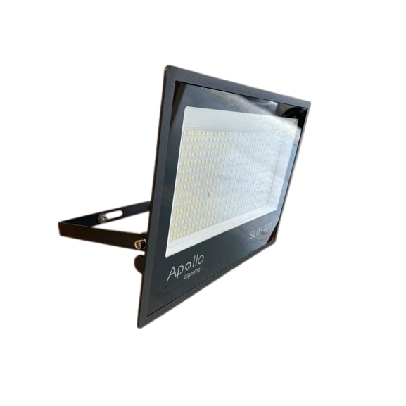 Refletor Led Slim 200W/400W Holofote 200W/400W 6500K IP65 Apollo ...